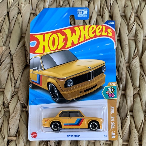 Toys | Yellow 1968 Bmw 202 Beamer German Car Hot Wheels 1960s 60s ...